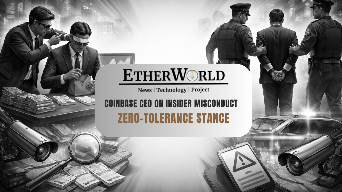 Coinbase CEO Flags Zero Tolerance on Insider Misconduct